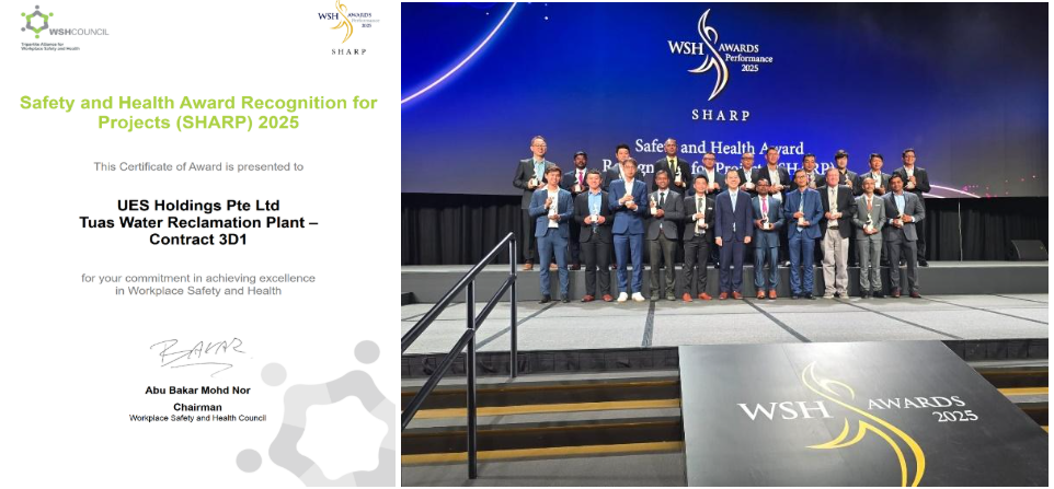 Safety and Health Award Recognition for Project (SHARP) 2025 (Singapore ...