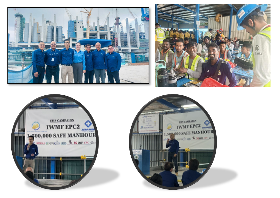 UES's IWMF EPC2 Project celebrates achieving key safety milestone of ...